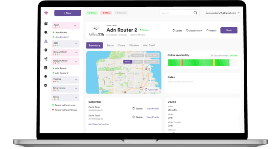 MikroTik Cloud Management with ISPApp