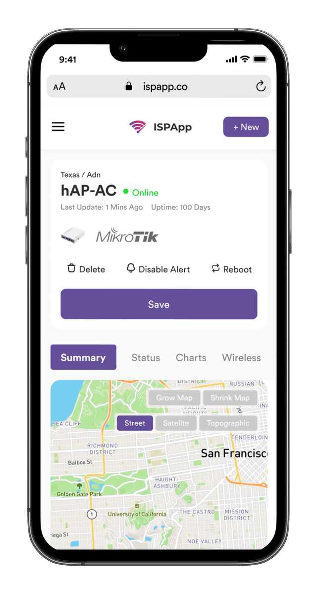 Open-source ISP cloud management software by ISPApp